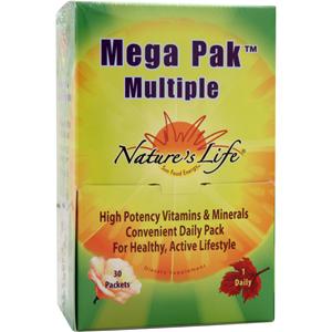 Nature's Life Mega Pak Multiple 30 pckts – iShop Nutrition UK