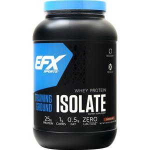 EFX Sports Training Ground Whey Protein Isolate Chocolate 2.4 lbs ...
