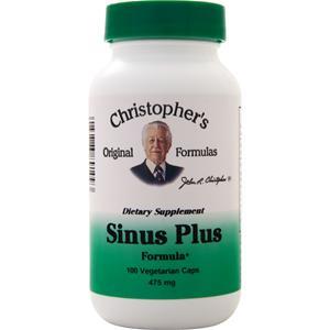 Christopher's Original Formulas Sinus Plus Formula 100 vcaps – iShop Nutrition UK