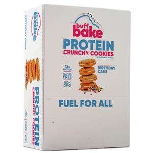 Buff Bake Protein Crunchy Cookie Birthday Cake 8 pack – iShop Nutrition UK