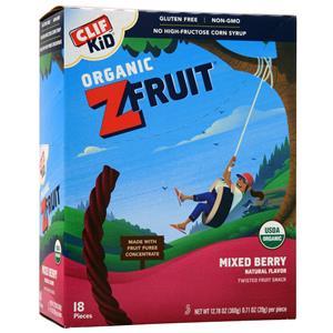 Clif Bar Z Fruit Rope - Organic Mixed Berry 18 pack – iShop Nutrition UK
