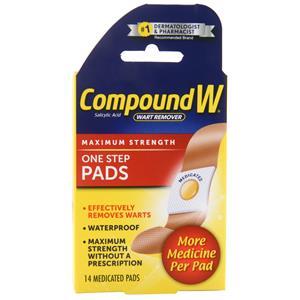 One Step Pads Wart Remover Maximum Strength 14 pads – iShop Nutrition UK