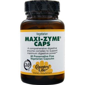 Country Life Maxi-Zyme Caps 60 vcaps – iShop Nutrition UK